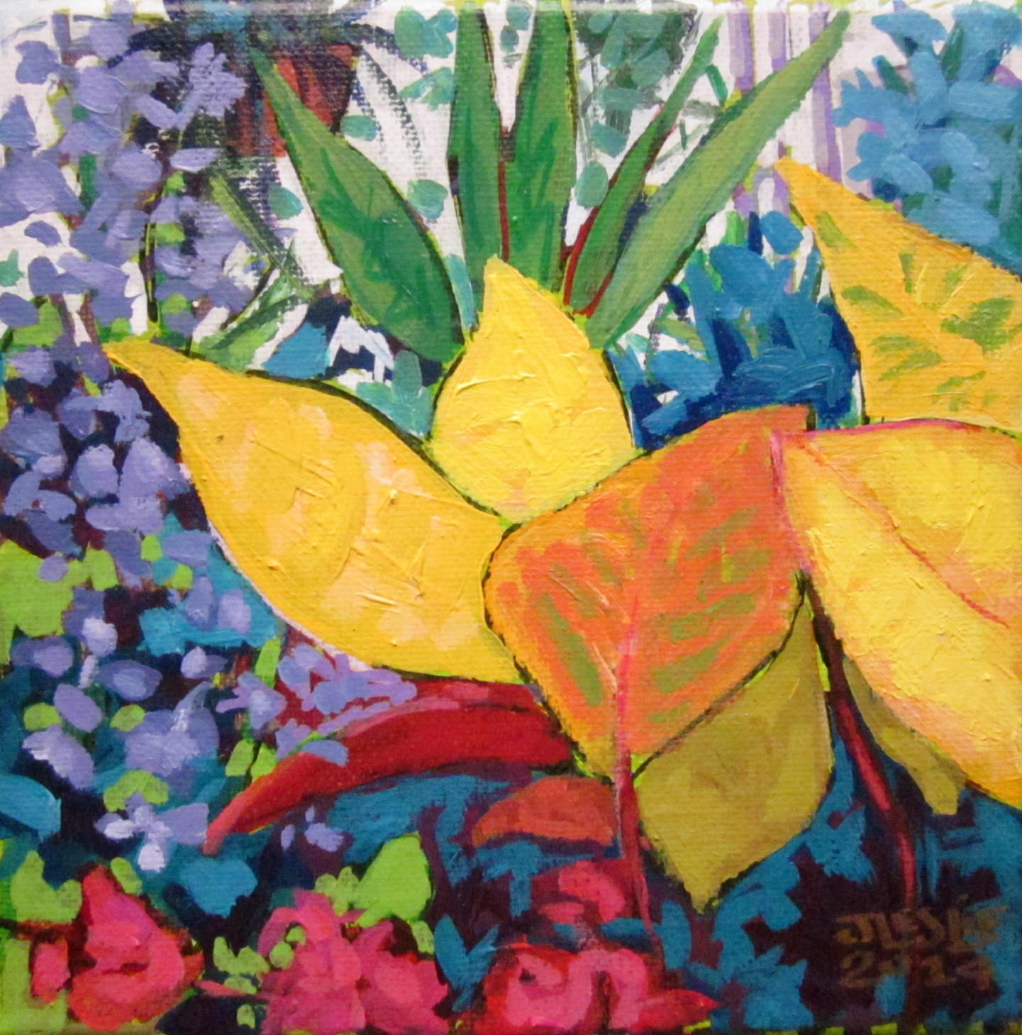 Jimmy Leslie Art | Greenhouse II Deep Cut Gardens